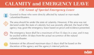 Natural Calamity Guidelines for Private and Public Employees - CebuImage
