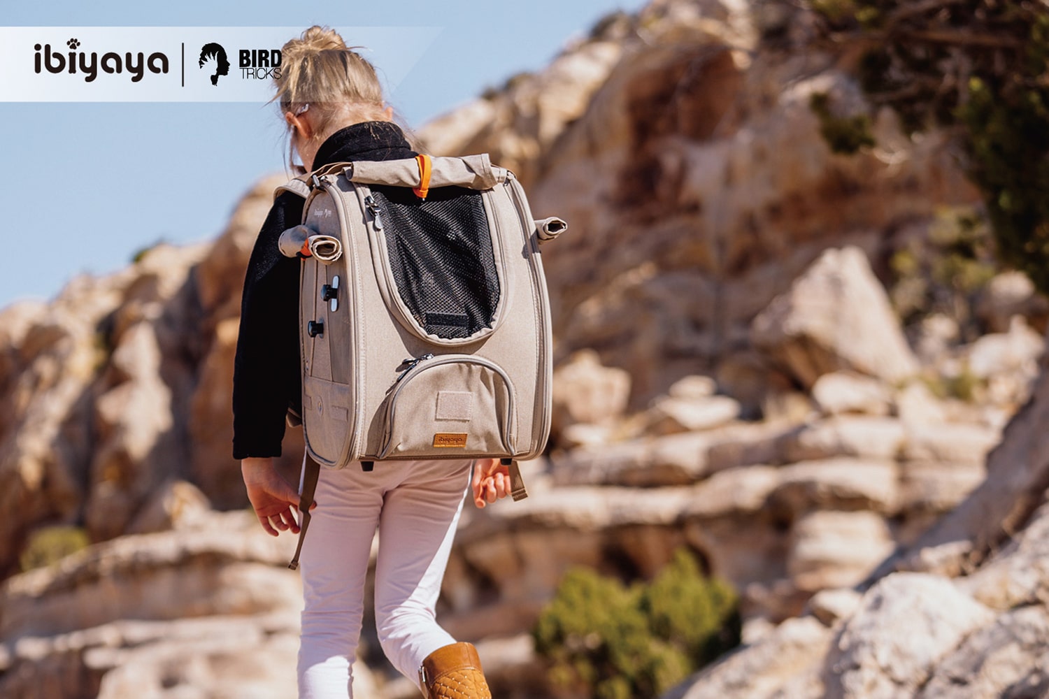 Ibiyaya Trackpack Bird Bag Carrier - Chest Bag Carrier